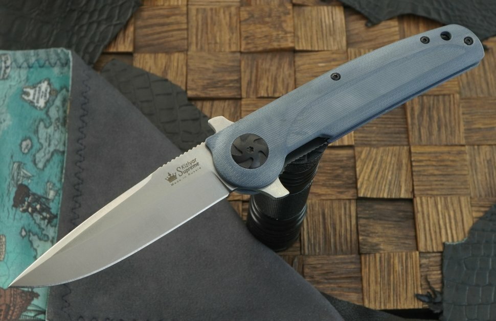 Складной нож Kizlyar Supreme Biker X (D2, G10)