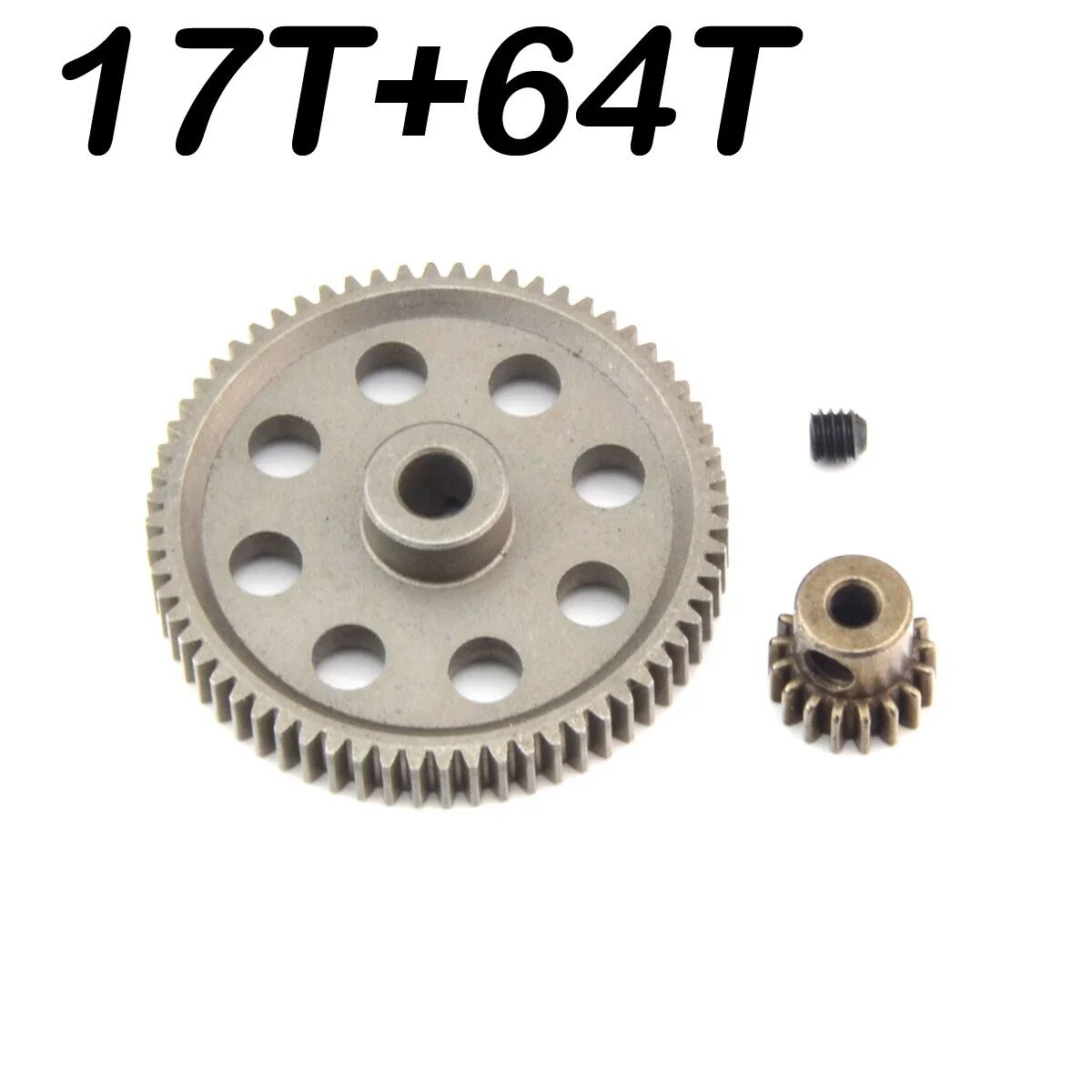 Шестерня металлическая HSP 17T+64T