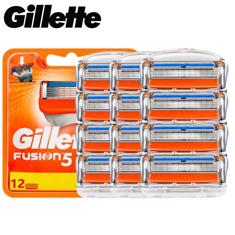 Лезвия Gillette Fusion 5 12 blades