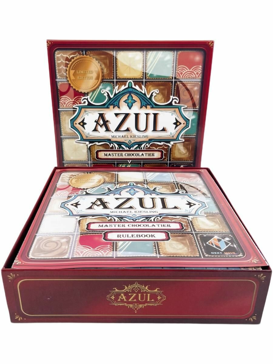 Настольная игра AZUL: Классическая стратегия с плиткой, несколько серий. Для семьи и вечеринок, отличный подарок.