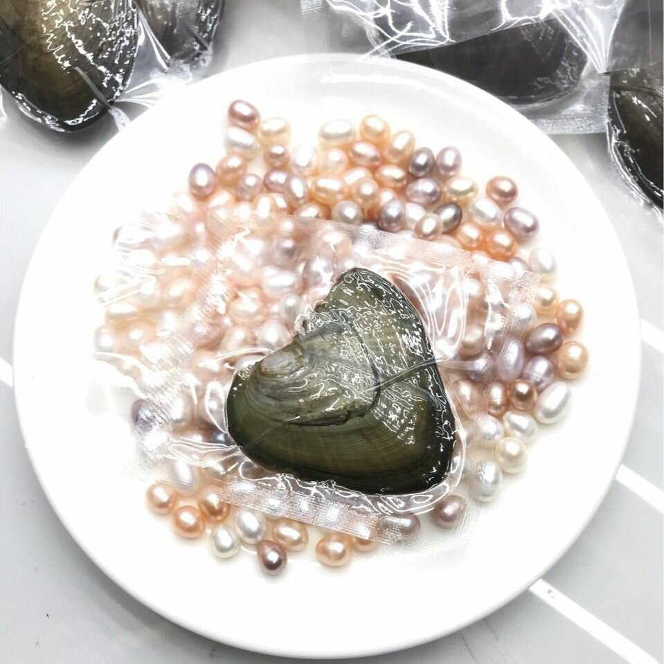 Натуральный Жемчуг в ракушке / Вакуум