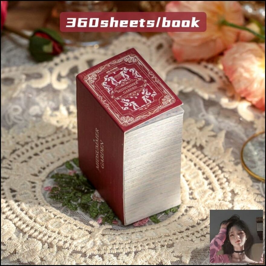 Бумага для скрапбукинга, Mr.paper, 360 листов неповторяющихся мотивов в стиле ретро оформления