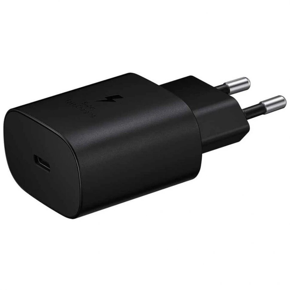 Сетевое зарядное устройство Samsung 25W PD Adapter USB-C Black