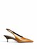 Туфли Khaite Bella low pumps, размер 41, коричневый
