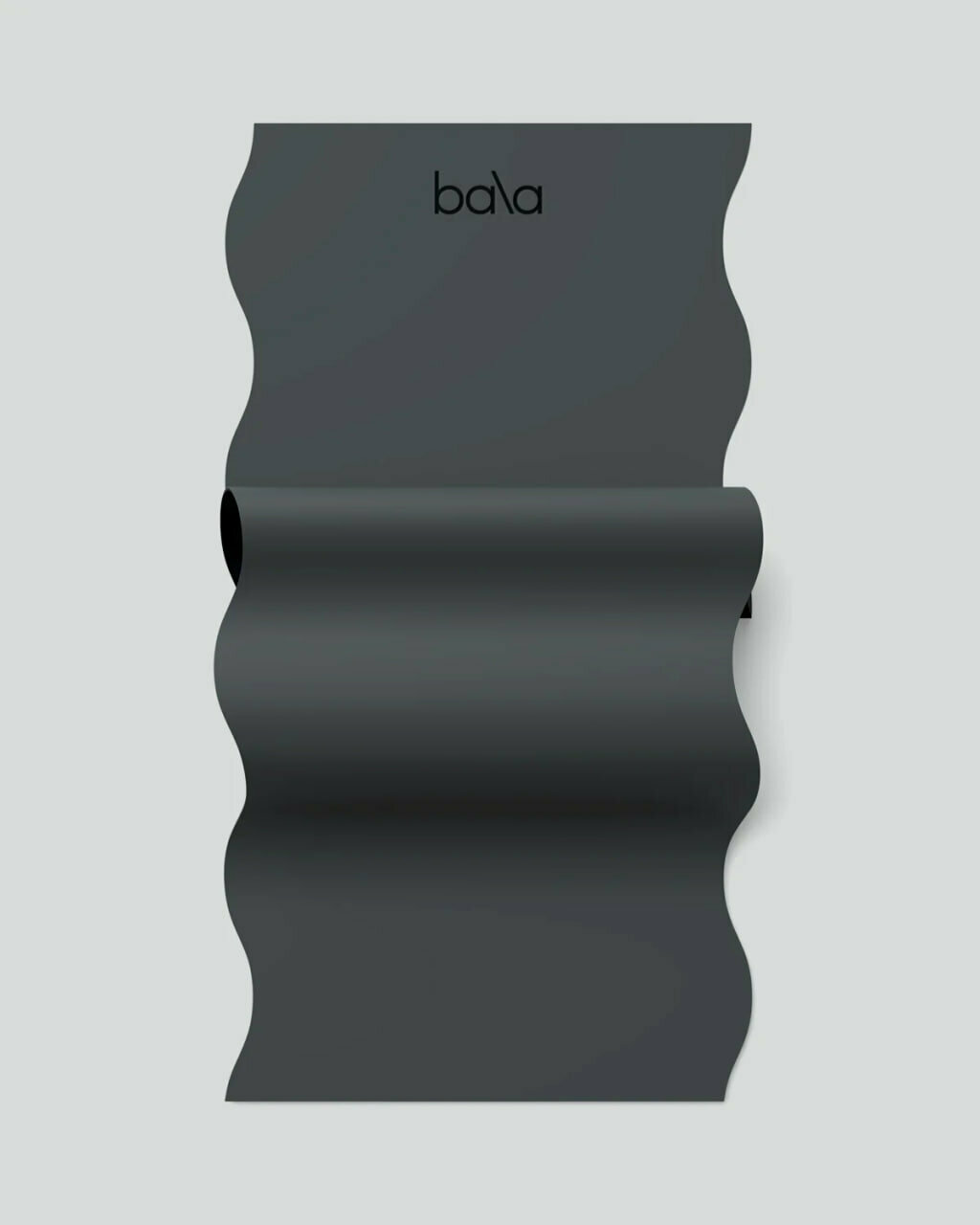 Bala Спортивный коврик The Wavy Mat, Charcoal