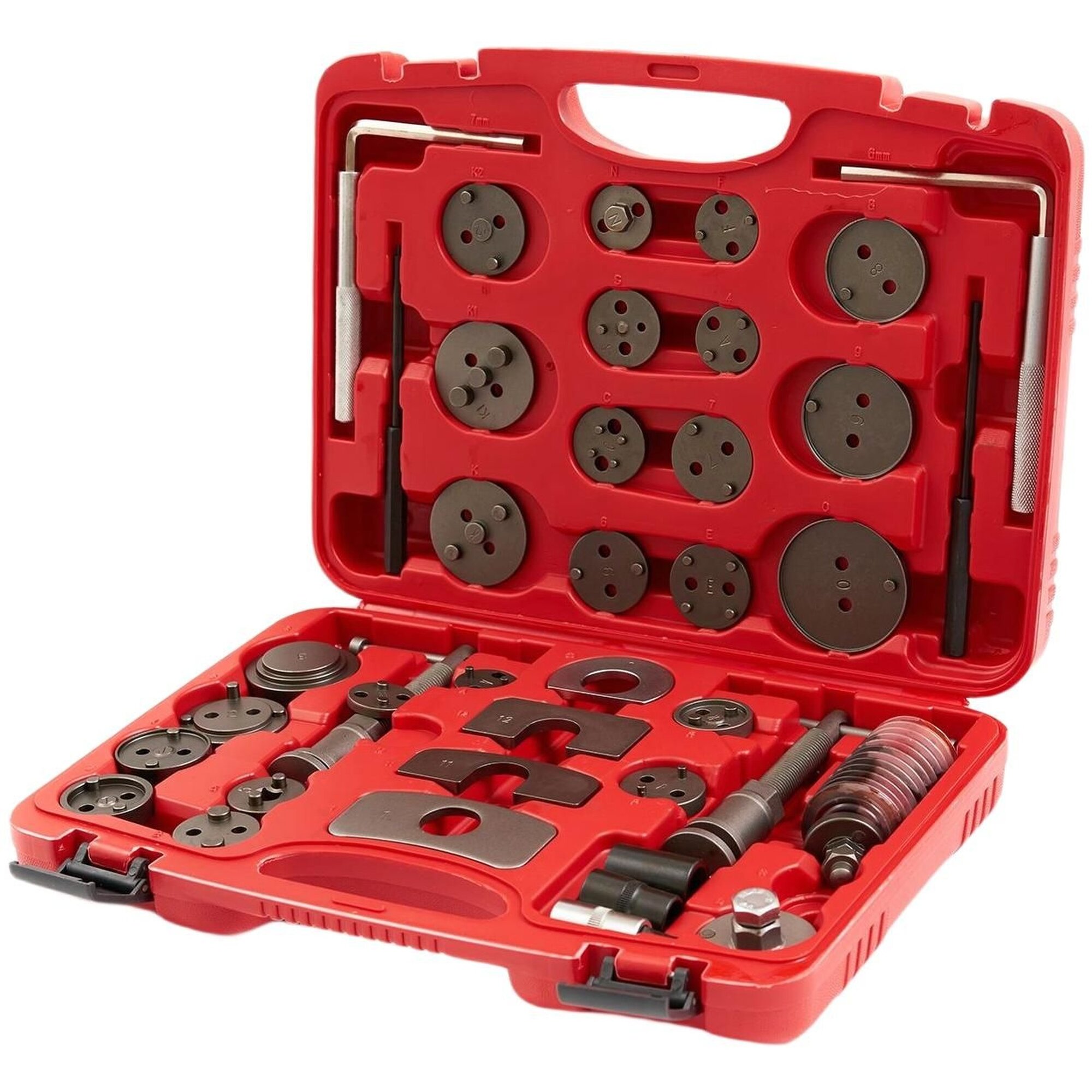 Набор инструментов для обслуживания тормозных цилиндров ROSSVIK 40 предметов ST066