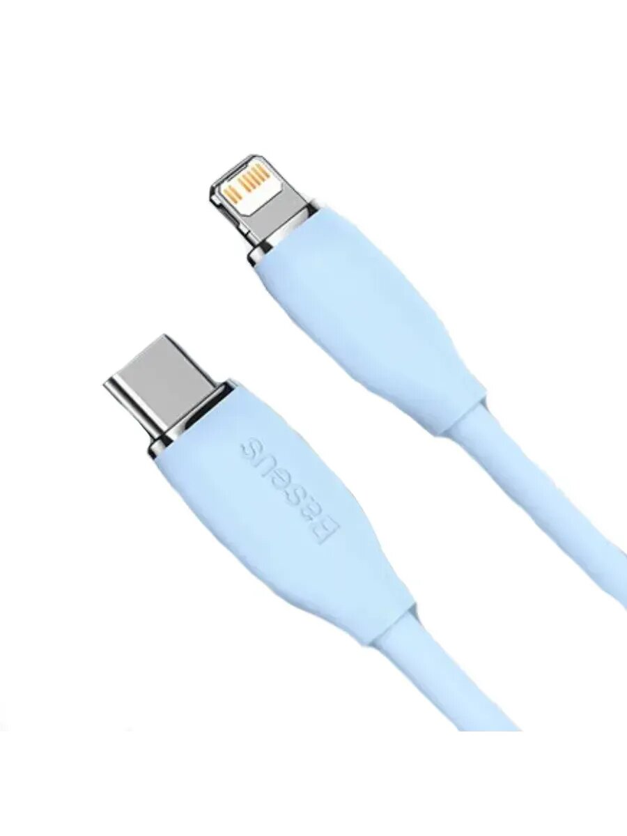 Кабель для зарядки Type-C-Lightning силиконовый 20W 2 метра