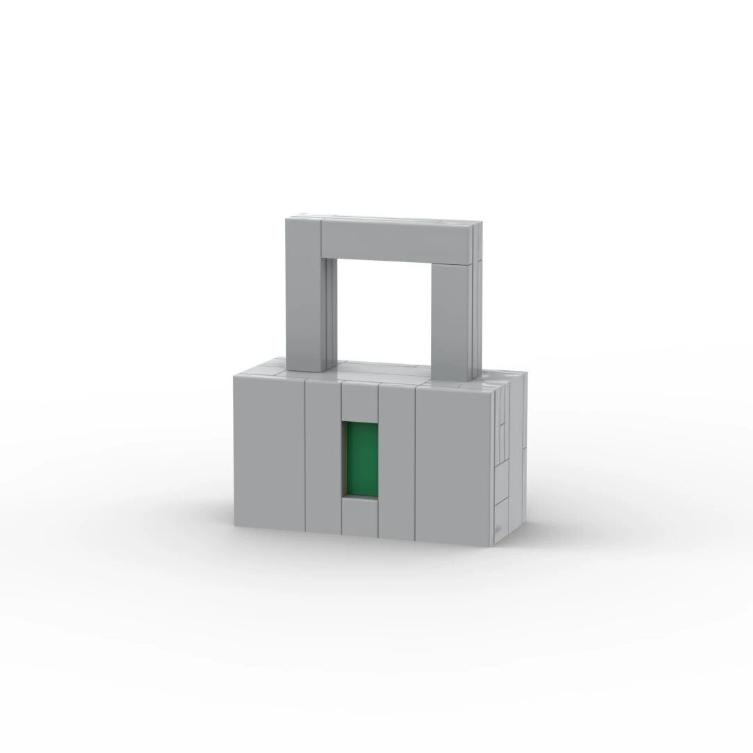 Совместимый с LEGO Механический замок, модель для сборки, детская игрушка-набор для мальчиков