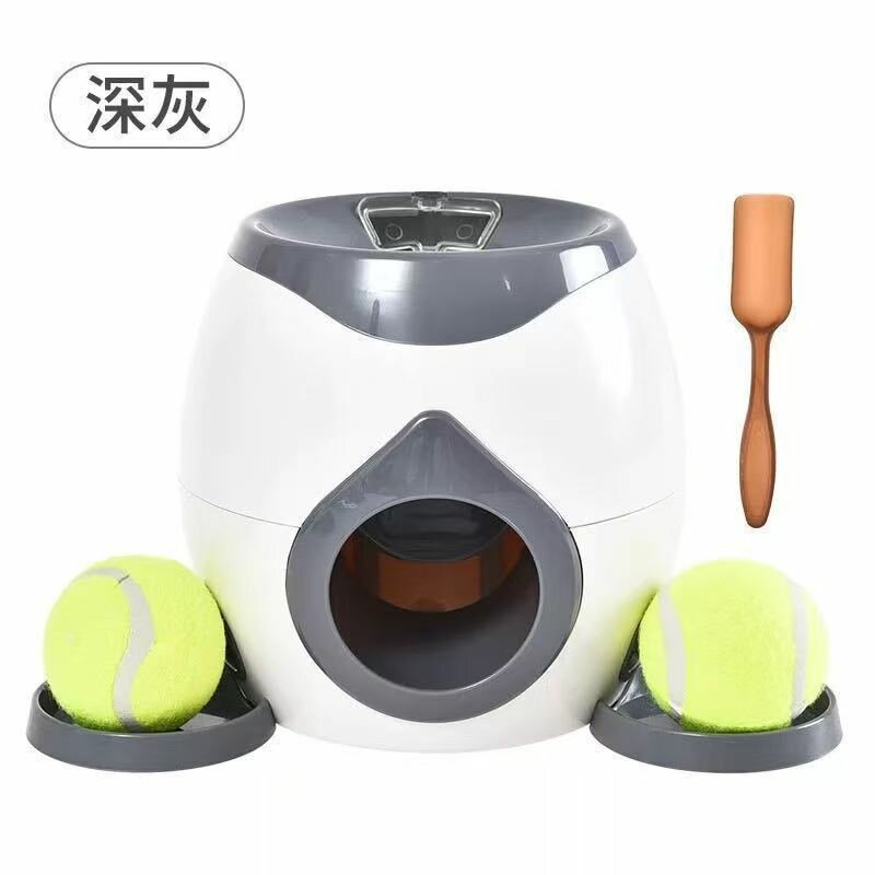 Automatic Pet Feeder Fetch Tennis Ball Dog Training Toys Interactive Throwing Machine