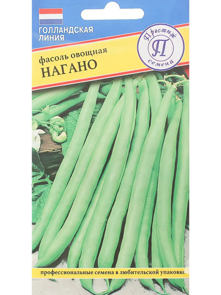 Семена Фасоль овальная «Нагано»