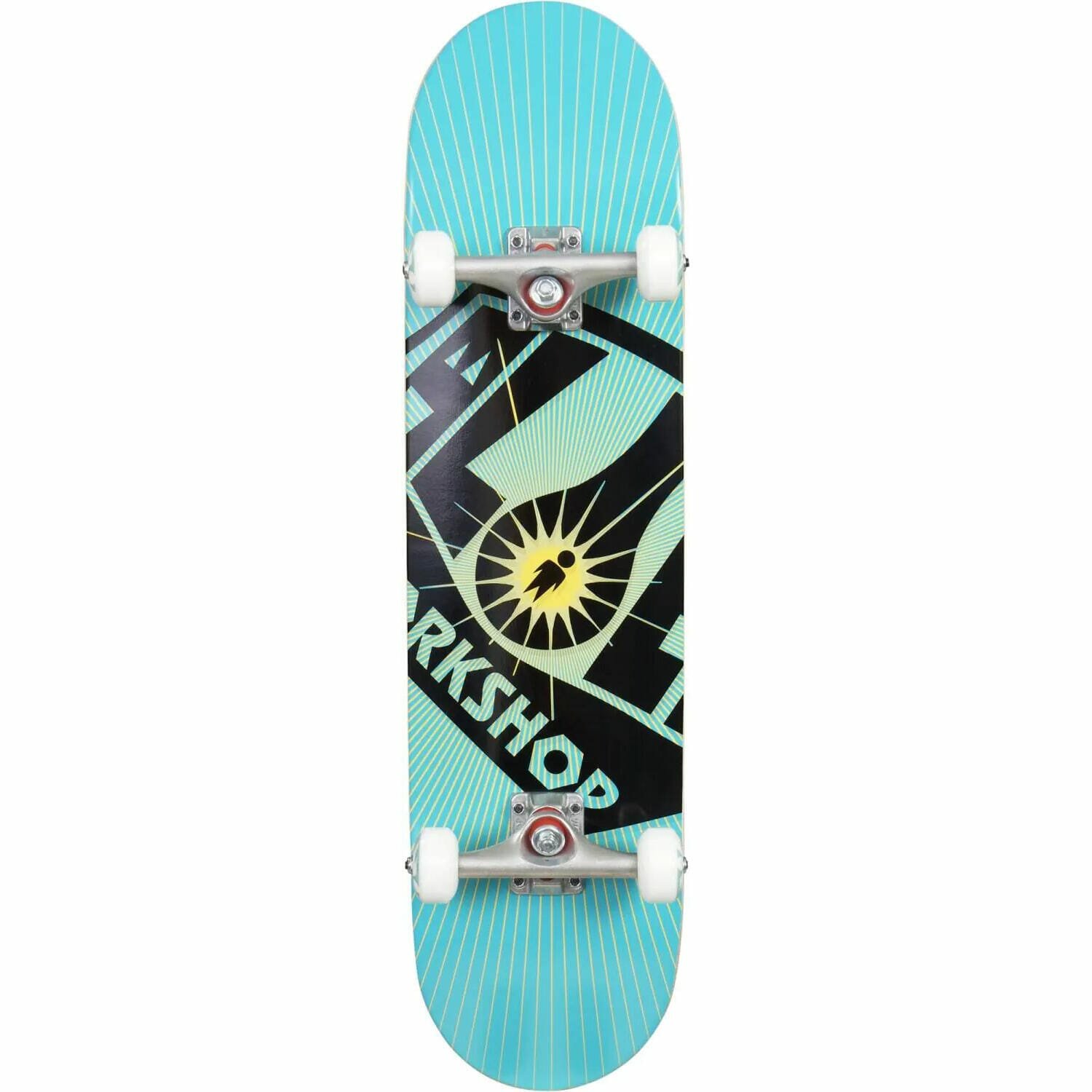 DECATHLON скейтборд Alien Workshop OG Burst, синий, 8", 80 см, 90 кг