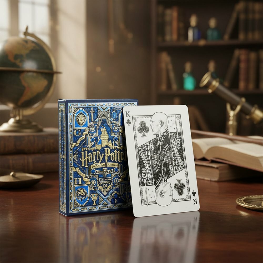 Карты "Theory11 Harry Potter Deck - Blue (Raven Claw)" 62014 Theory11