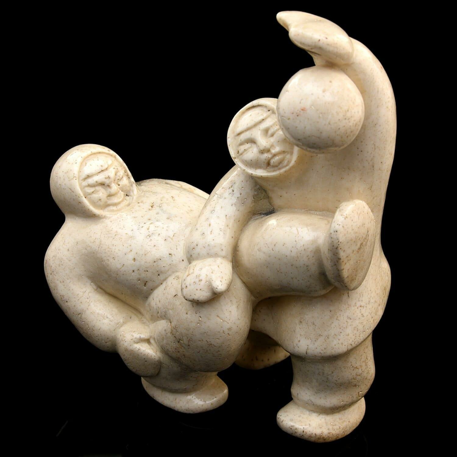 0028796 Челюсть моржа Композиция "Игра в мяч"