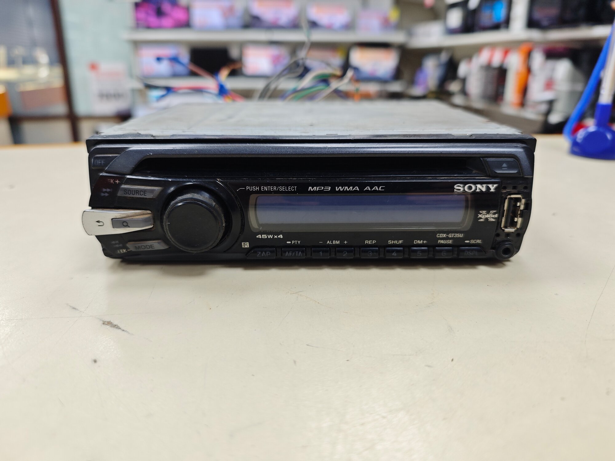 Автомагнитола Sony CDX-GT35U