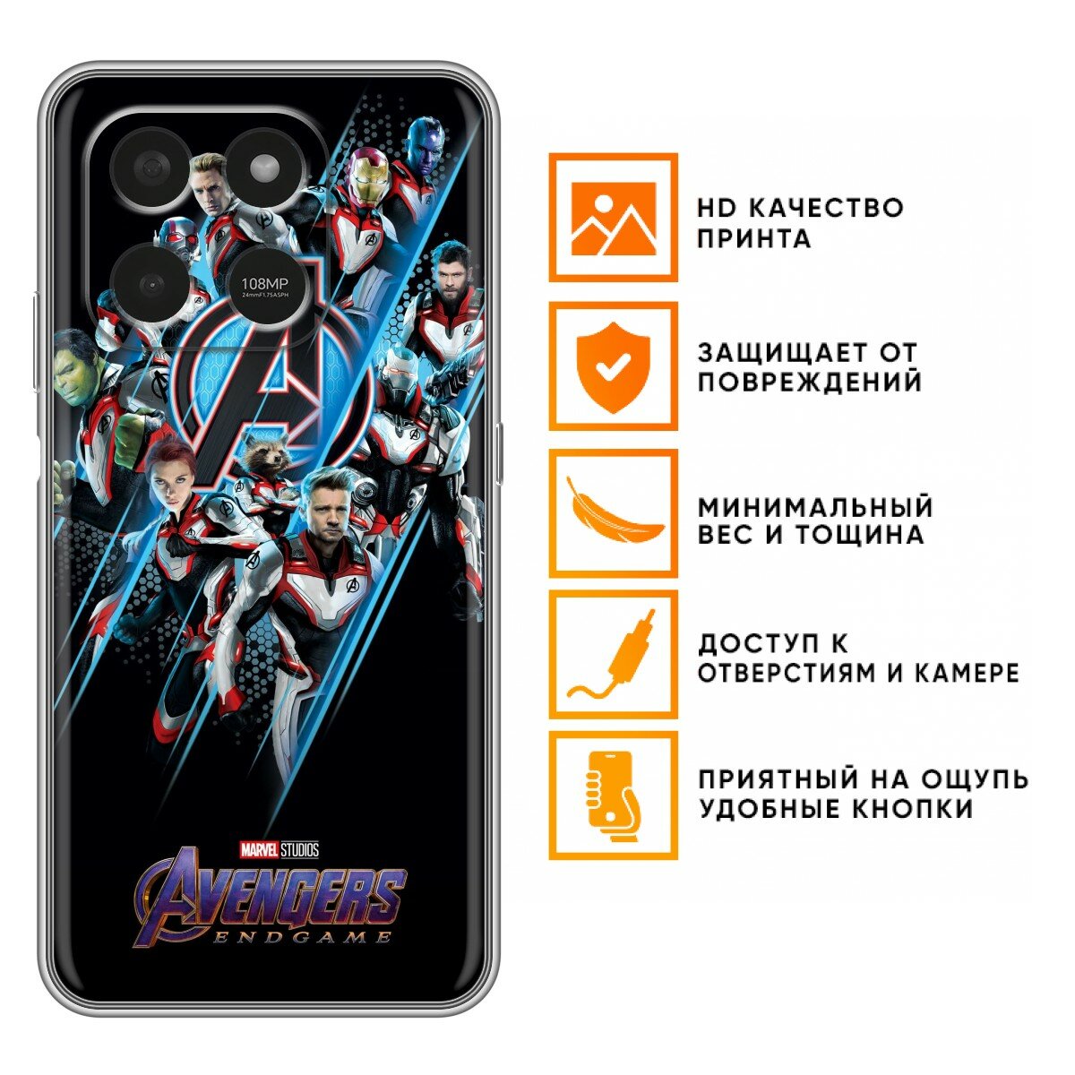 Чехол для Honor X7d — фото 1