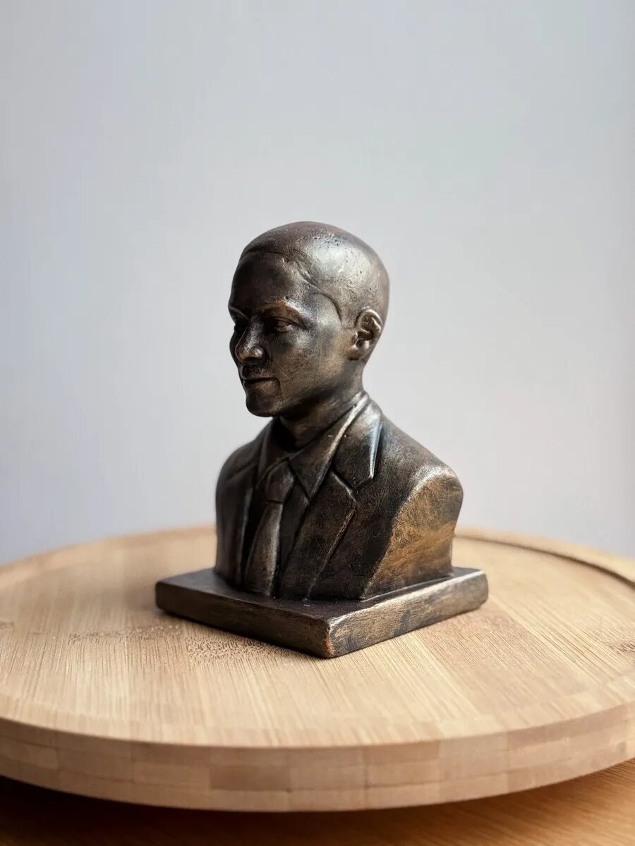 Статуэтка Уилл Смит, 13 см, из гипса, ручная работа, в цвете — фото 1