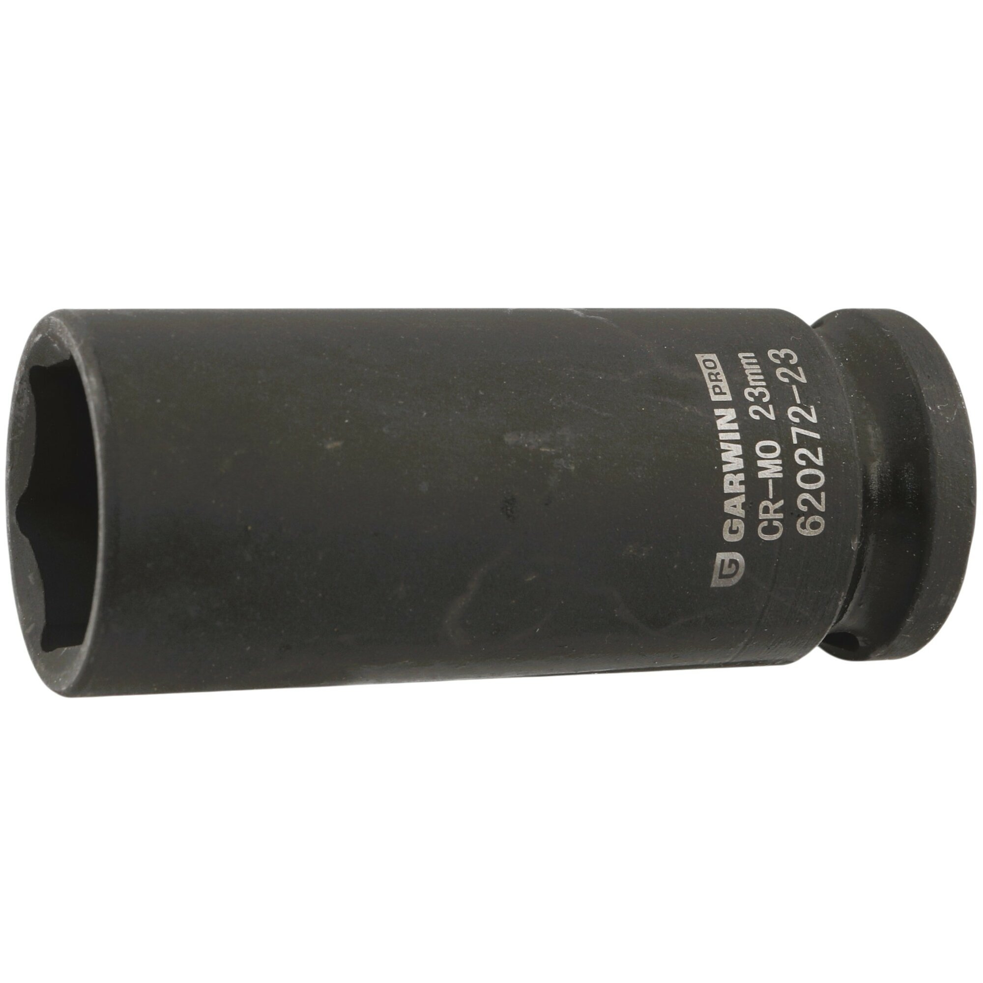 GARWIN PRO 620272-23 Головка, 1/2", 23 мм, торцевая, 6-гранная, ударная, глубокая