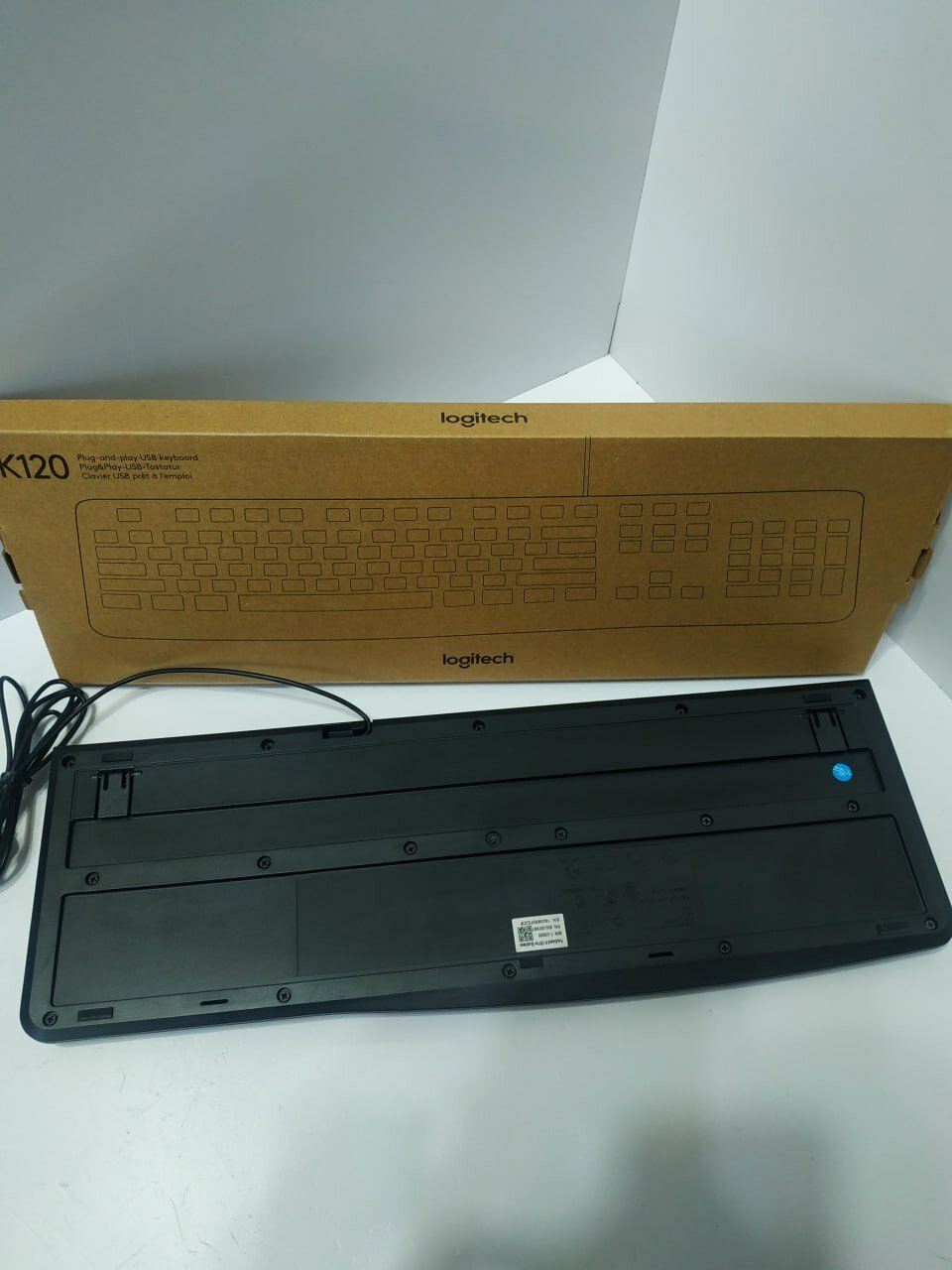 Клавиатура Logitech k120 USB — фото 1