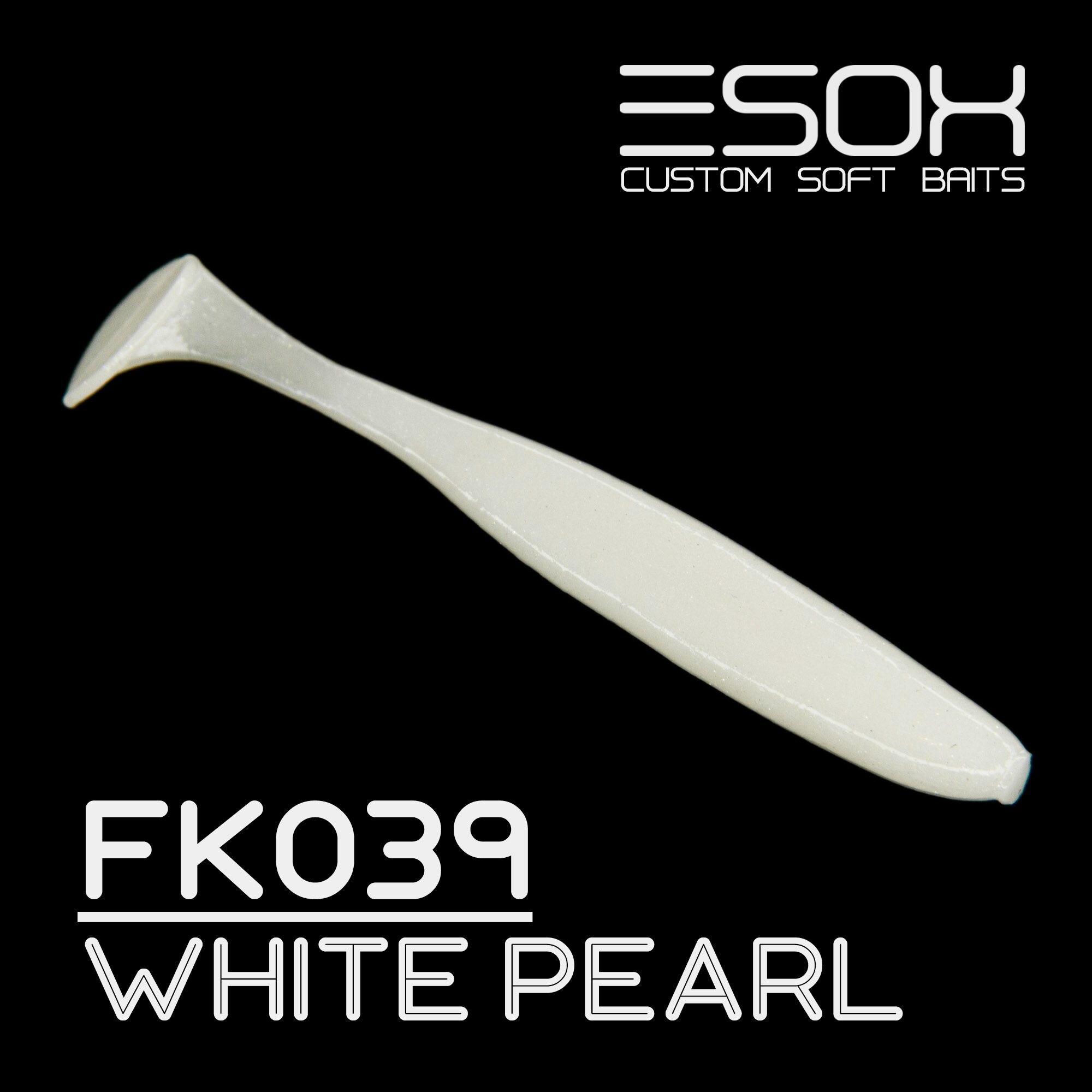 Мягкая приманка для рыбалки ESOX Sheasy 2.1" (55мм) 10 шт.