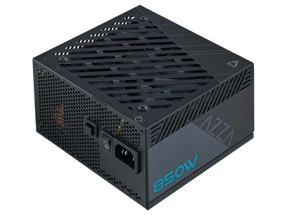Блок питания Azza ATX 850W PSAZ-850GM Gen.5 80+ gold (20+4pin) APFC 120mm fan 5xSATA Cab Manag RTL