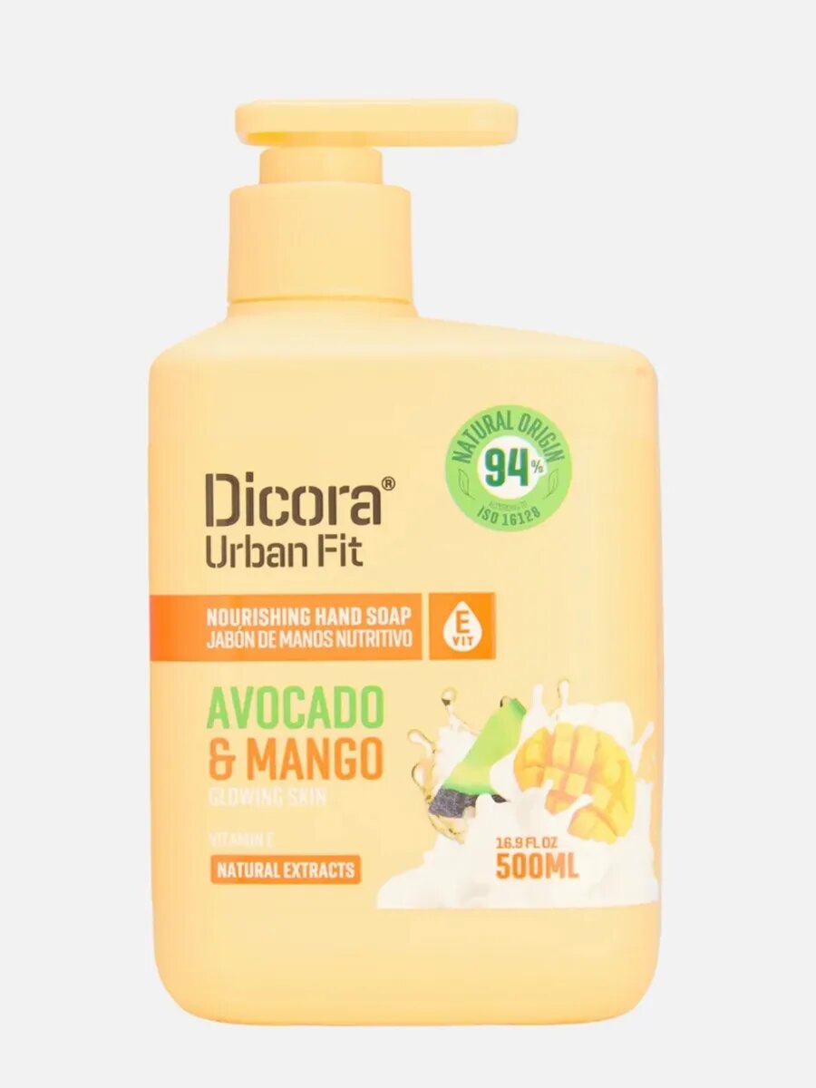 Жидкое мыло для рук DICORA urban fit mango and avocado