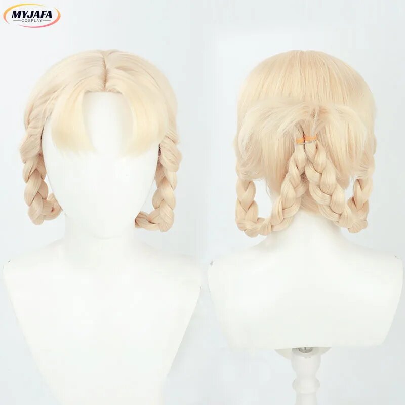 Белый косплей парик Леда "Рыцарь-Игла", Цвет: Rya
