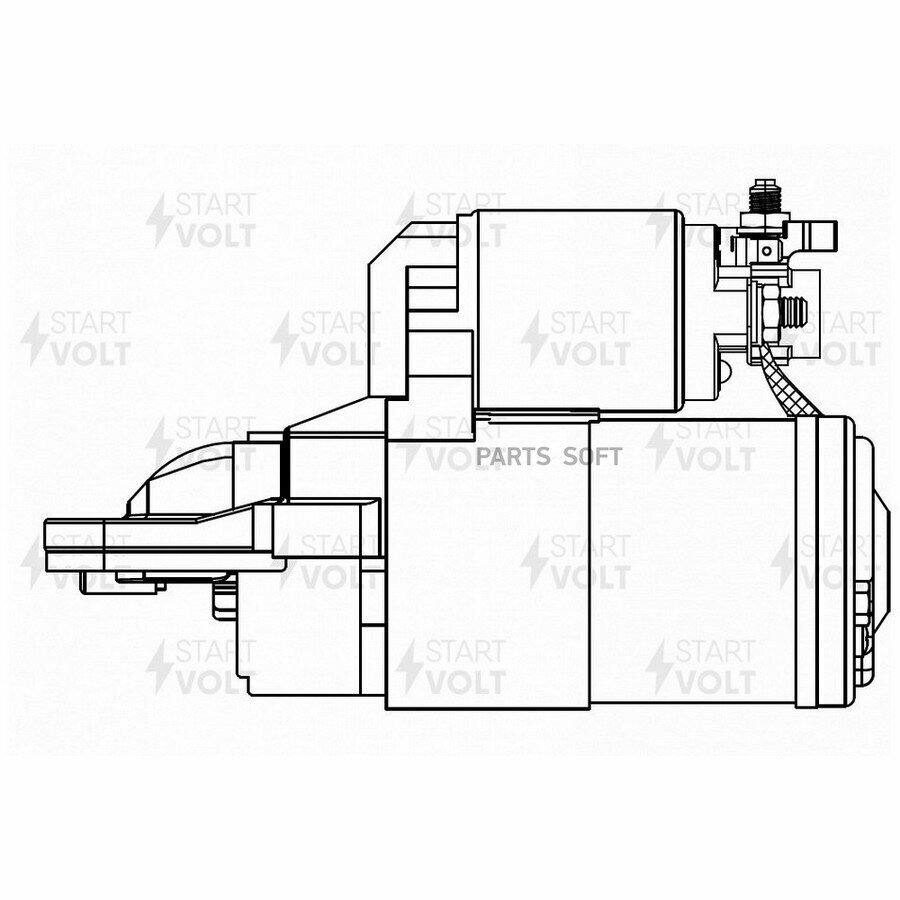 LST2510 STARTVOLT Стартер STARTVOLT LST2510 | цена за 1 шт