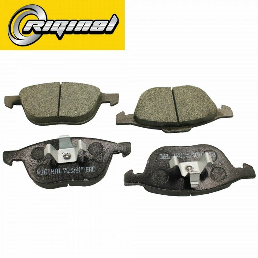 Колодки тормозные дисковые передние RIGINAL RG1223682 | цена за 1 шт