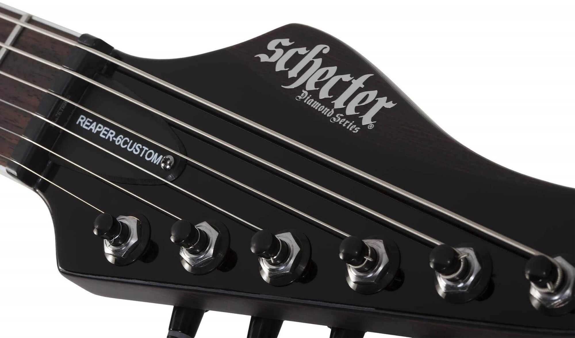 SCHECTER REAPER-6 CUSTOM G.BLK - Электрогитара — фото 1