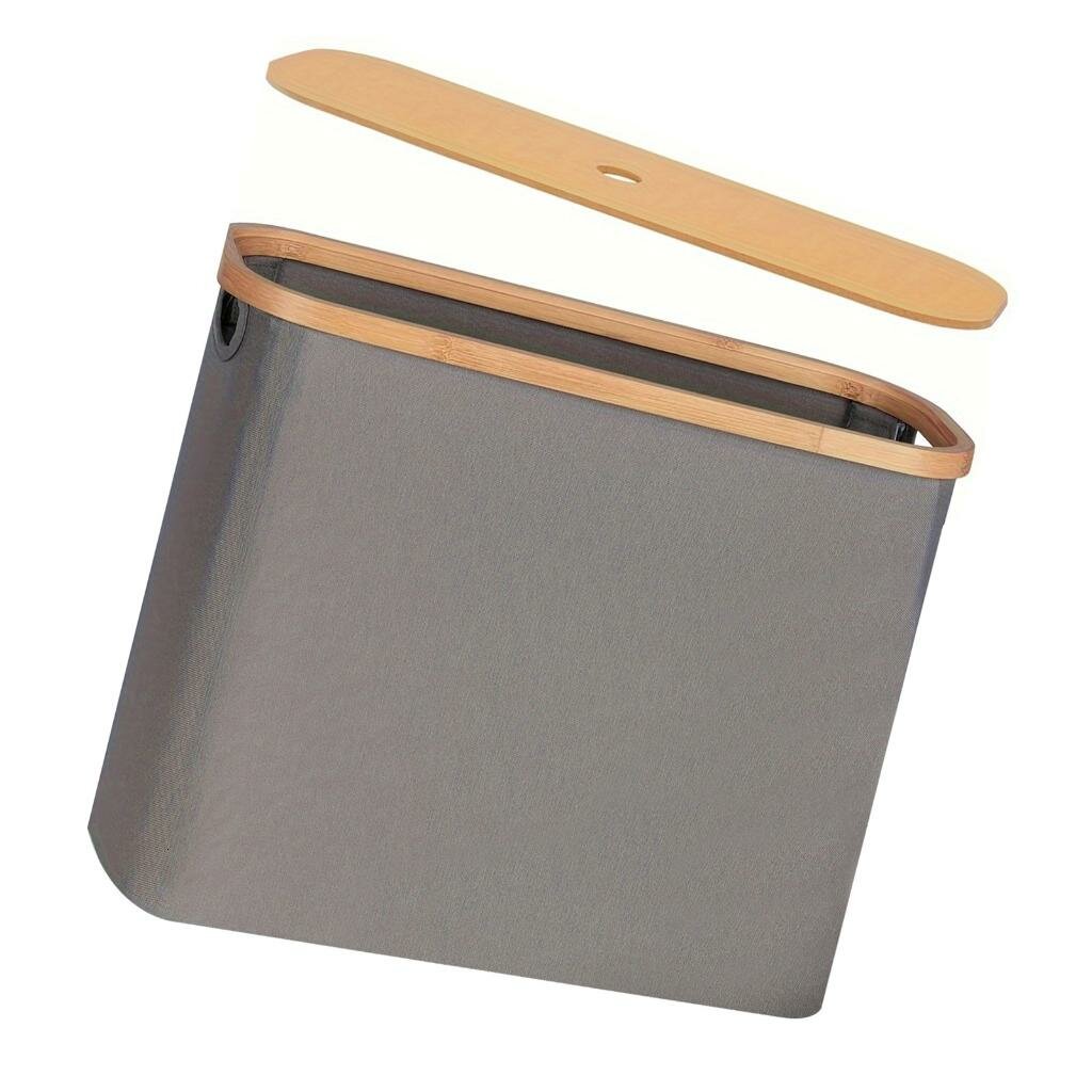 Организатор для бумажных полотенец из бамбука, Серый