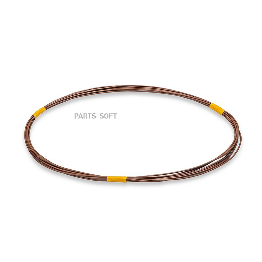 Провод коричневый пвам 1,0 кв. мм, 5 м. б/упак "Cargen" CARGEN AX3527 | цена за 1 шт