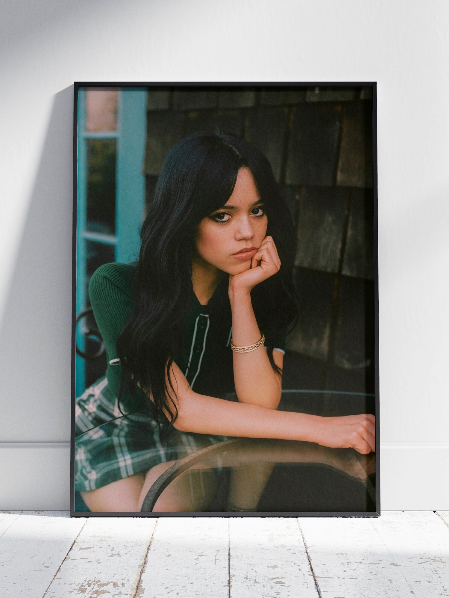 Плакат на стену для интерьера Дженна Ортега (Jenna Ortega 17) - Постер по актеру фильма, кино, сериала формата A4 (21x30 см)