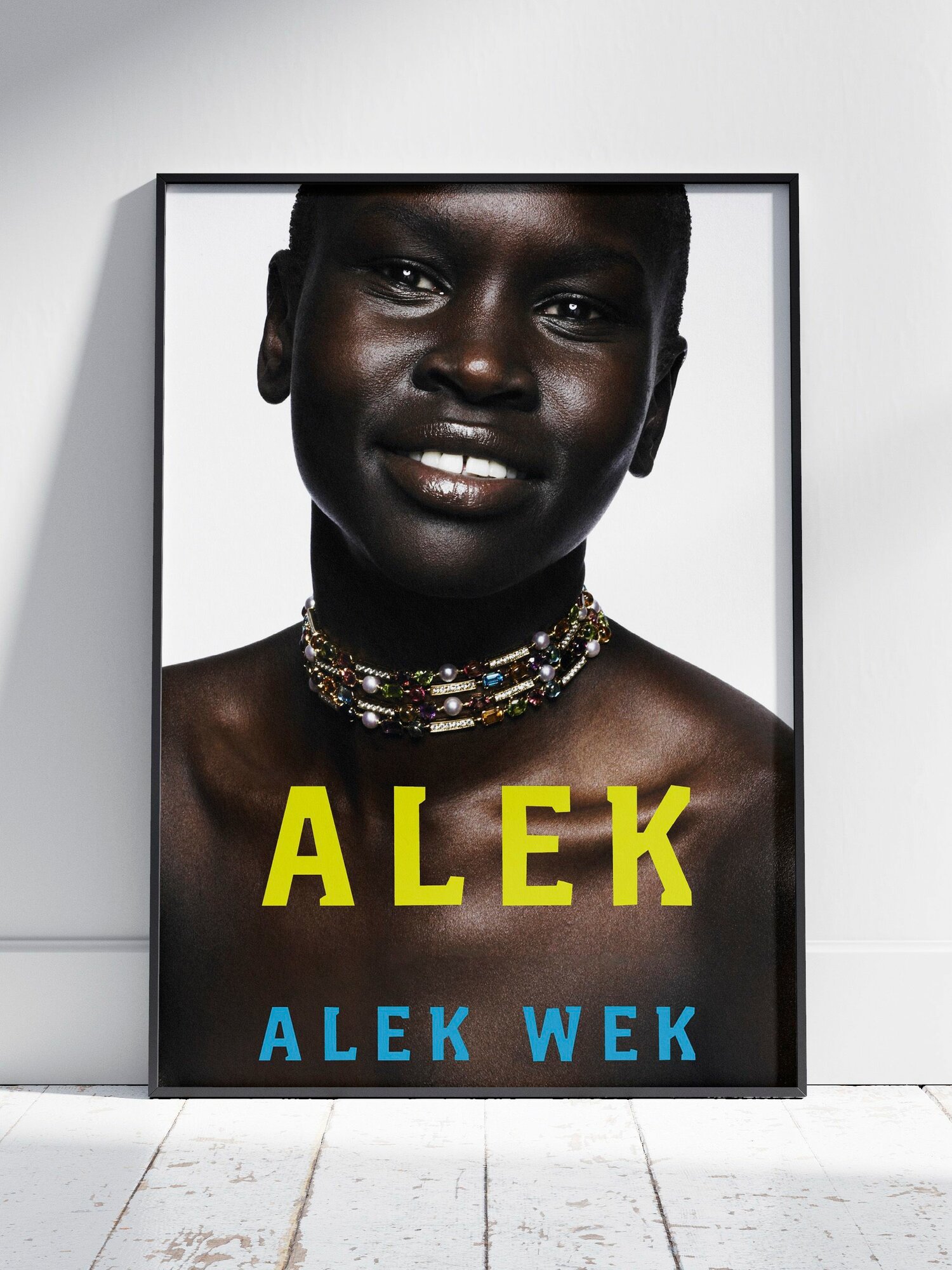 Плакат на стену для интерьера Алек Век (Alek Wek 7) - Постер по модели, бренду и моде формата A4 (21x30 см)