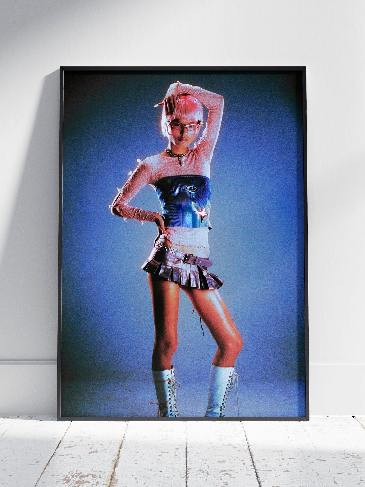 Плакат на стену для интерьера Арт Фэшн (Art Fashion 10) - Постер по моде и эстетике формата A4 (21x30 см)