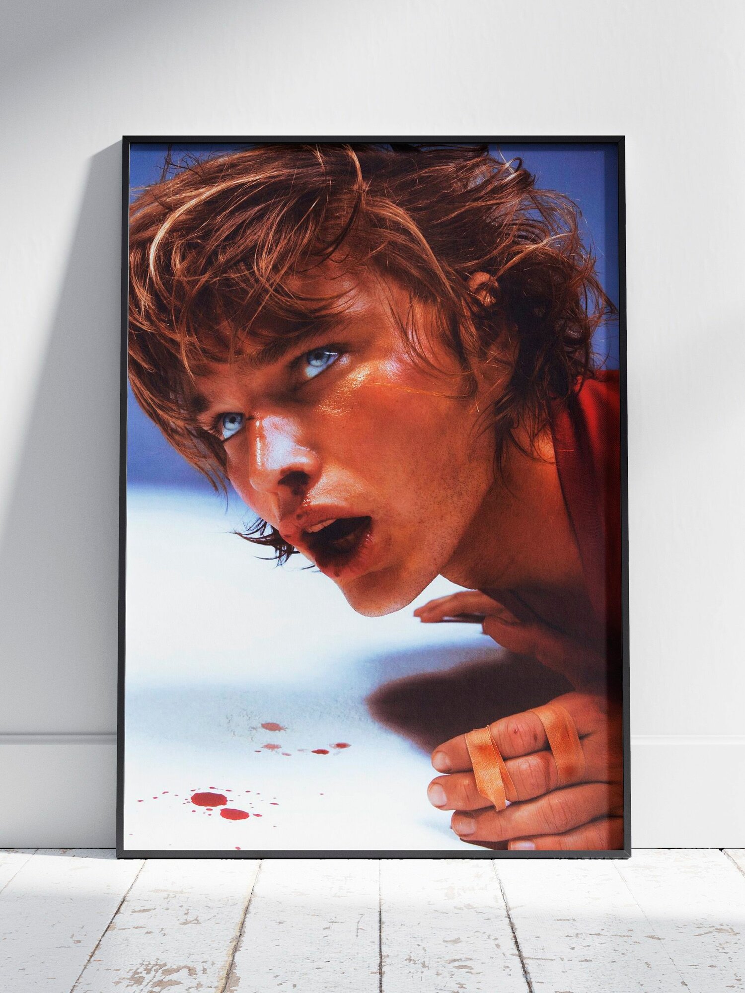 Плакат на стену для интерьера Джордан Барретт (Jordan Barrett 28) - Постер по модели, бренду и моде формата A4 (21x30 см)