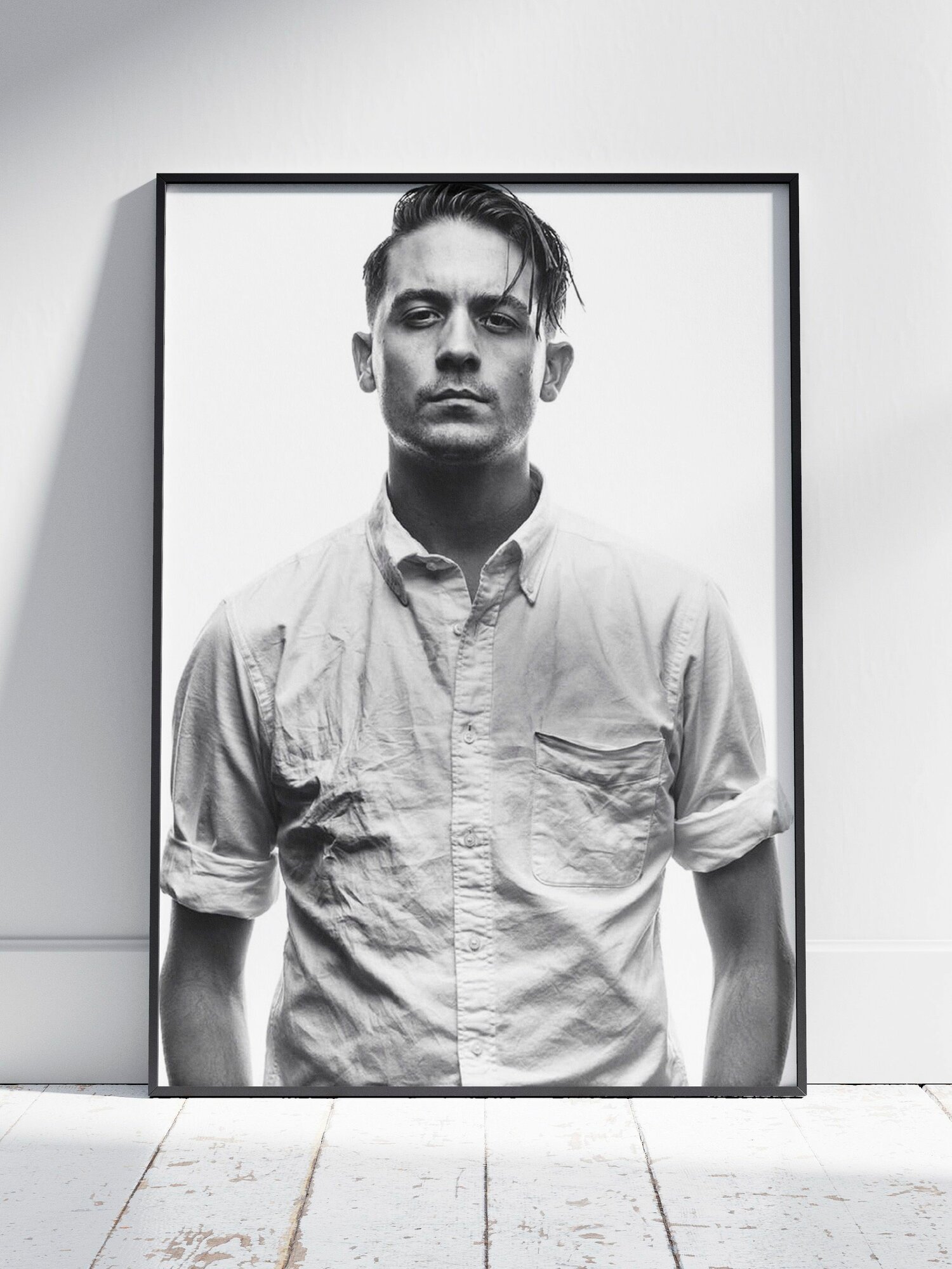 Плакат на стену для интерьера Г Изи (G Eazy 10) - Постер по музыке и артисту формата A4 (21x30 см)