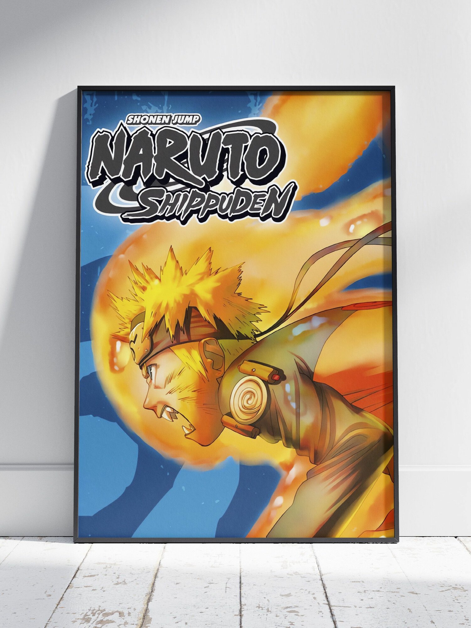 Плакат на стену для интерьера Наруто Ураганные Хроники (Naruto 93) - Постер по аниме и японской анимации формата A4 (21x30 см)