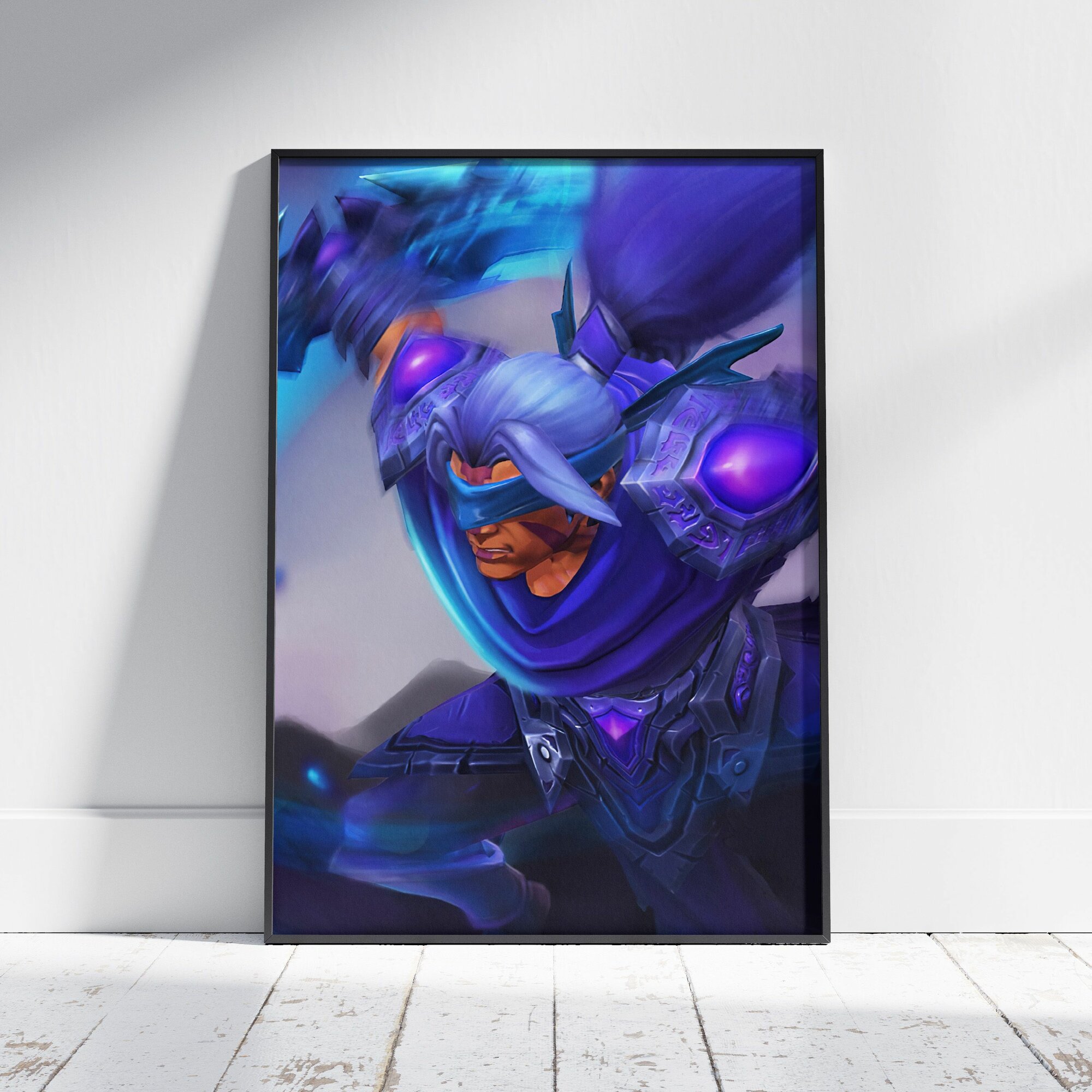 Плакат на стену для интерьера Dota 2 (Anti-Mage 7) - Постер по игре формата A4 (21х30 см)