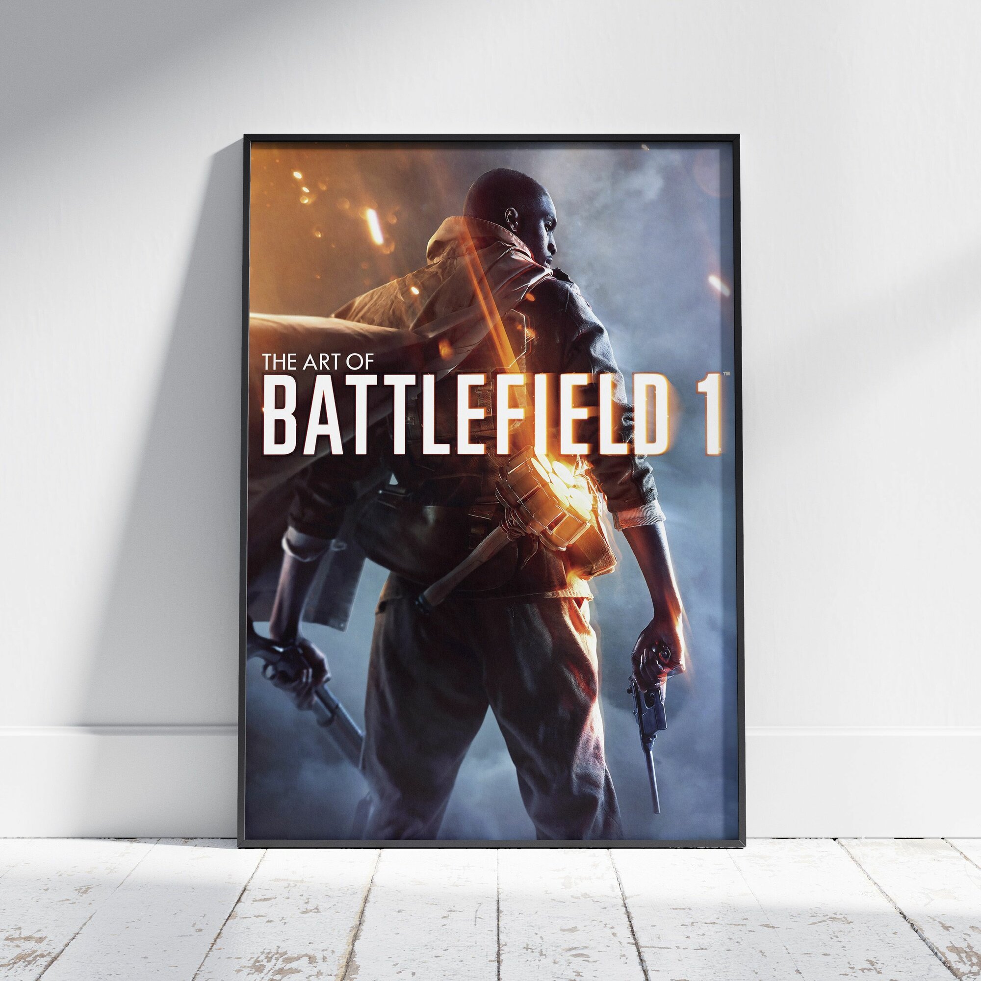 Плакат на стену для интерьера Бателфилд (Battlefield 1 - 1) - Постер по игре формата А4 (21x30 см)
