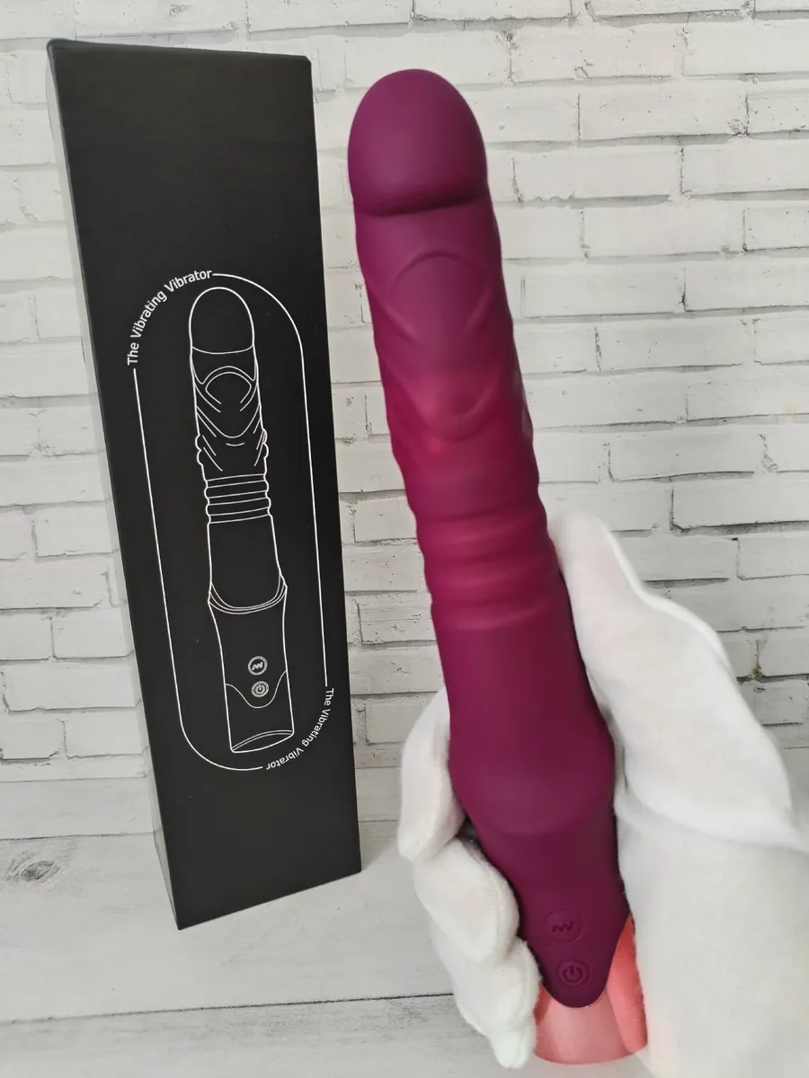 Вибратор Black Ray, для анально-вагинального секса, фиолетовый цвет