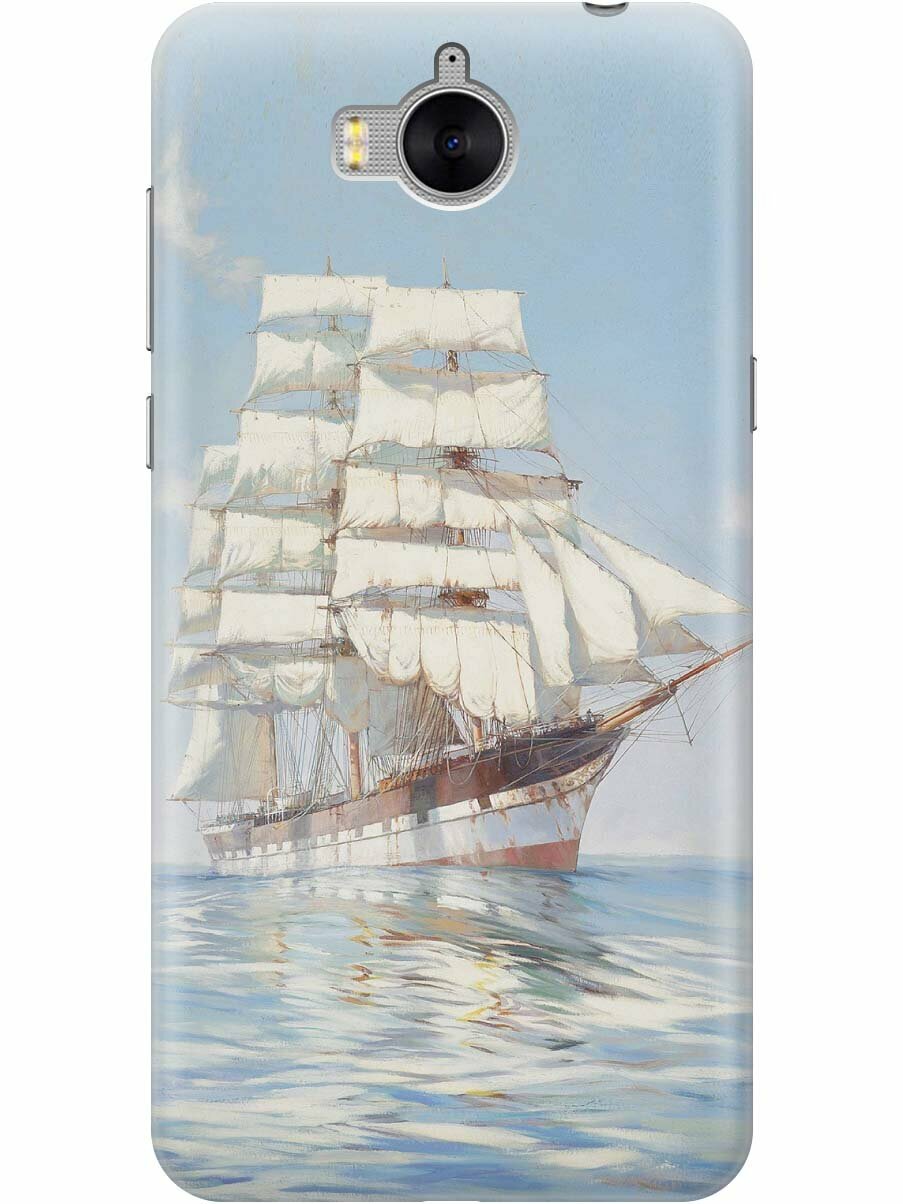 Накладка Transparent для Huawei Y5 2017 с принтом "Идеальный парус"