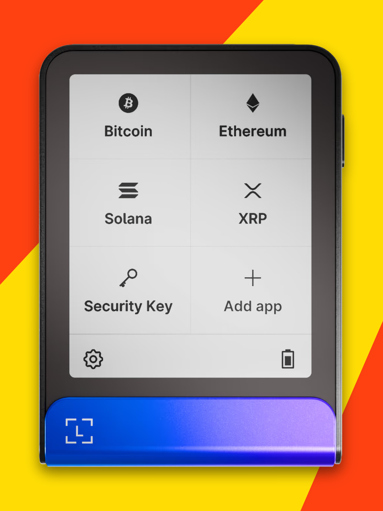 Аппаратный криптокошелек Ledger Flex (Neptune Blue | глубой) холодный кошелек