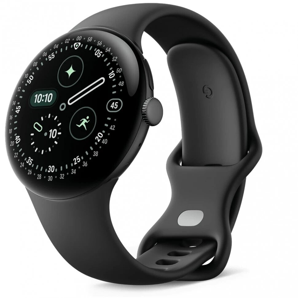 Умные часы Google Pixel Watch 4 45mm Matte Black Case/Obsidian