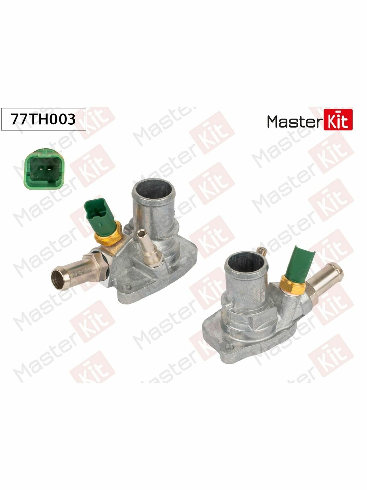 Термостат MasterKit 77TH003 для а/м FIAT 500, ALFA ROMEO MITO / Фиат 500, Альфа Ромео Мито — фото 1