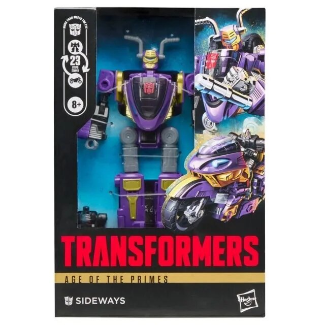 Трансформеры хасбро Игрушка Transformers: Age of the Primes Sideways Voyager Class 14.5cm