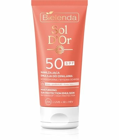 Средство солнцезащитное Bielenda Sol D or, 150 мл, spf 50