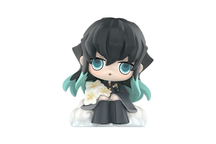 Фигурка унисекс POP MART Demon Slayer Kimetsu No Yaiba Birth Flower Collection Tanjiro Kamado IP Collaboration, Confirmed-Muichiro Tokito (Open)