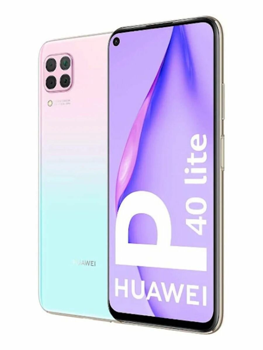 Huawei smartfon p40lite nova 6 se 7i cn 8 128 gb nano sim svetlo siniy rozovyy