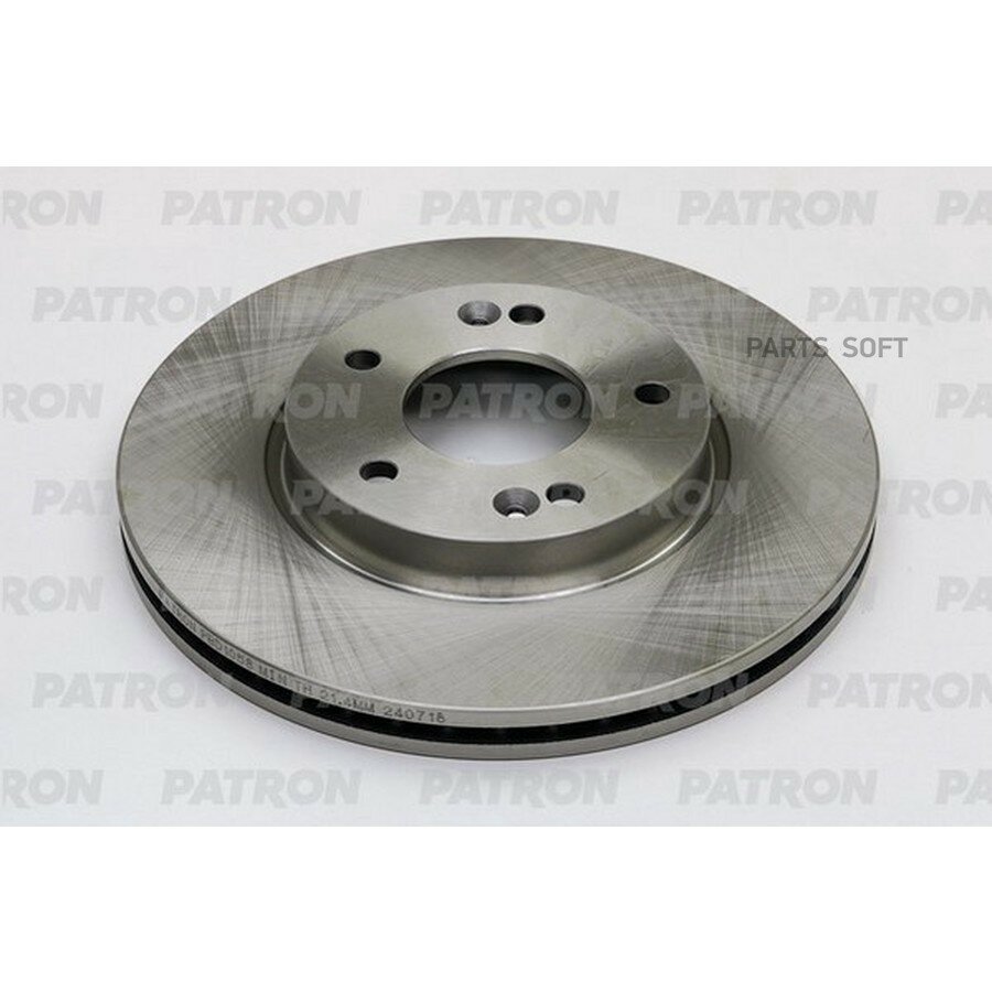 Диск тормозной PATRON PBD1058 передн KIA CEED 12-/HYUNDAI i30 R15 11- передний вент. D=280мм, Cerato III Forte Coupe, Sedan 1,6Mpi 2,0Mpi 06.2013-