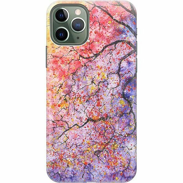 Силиконовый чехол на Apple iPhone 11 Pro / Эпл Айфон 11 Про с рисунком "Лето в ветках"